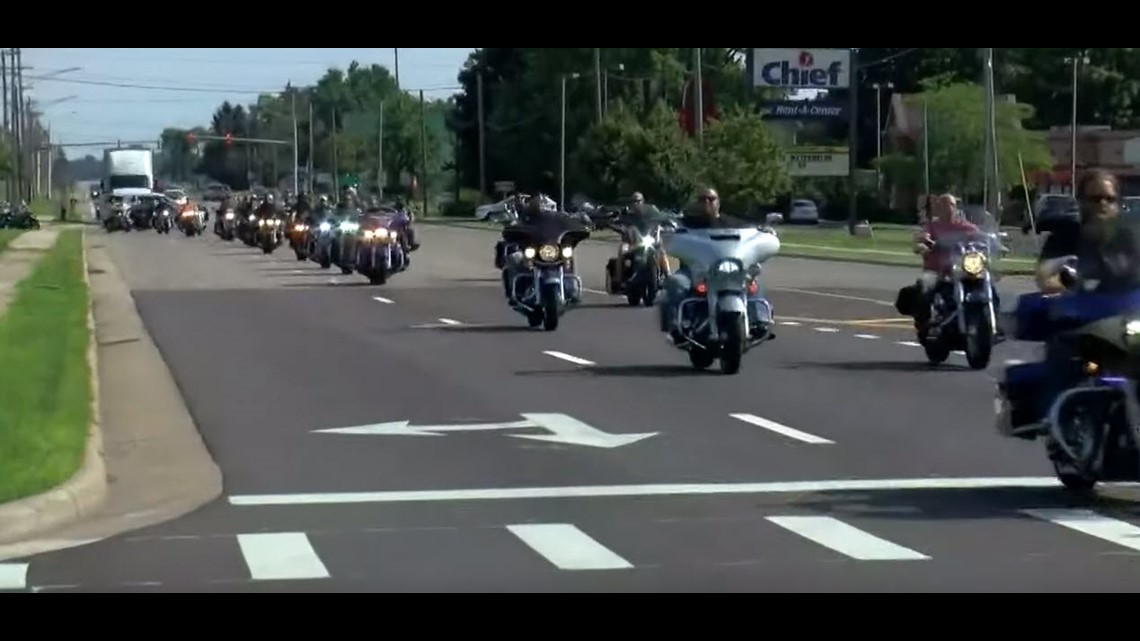Community holds memorial motorcycle ride for local soldier killed ...