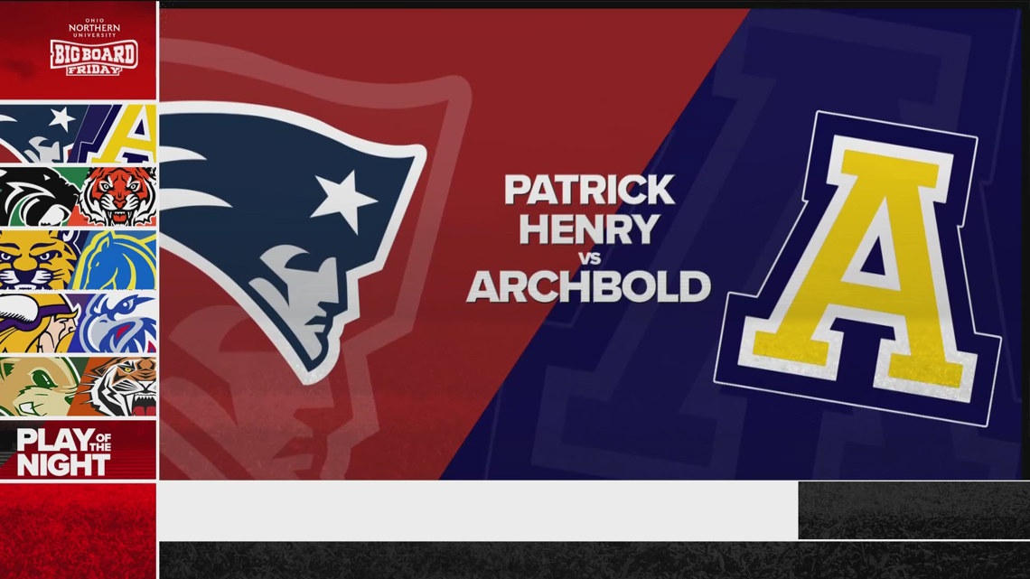 Patrick Henry vs. Archbold | Big Board Friday Week 8 | wtol.com