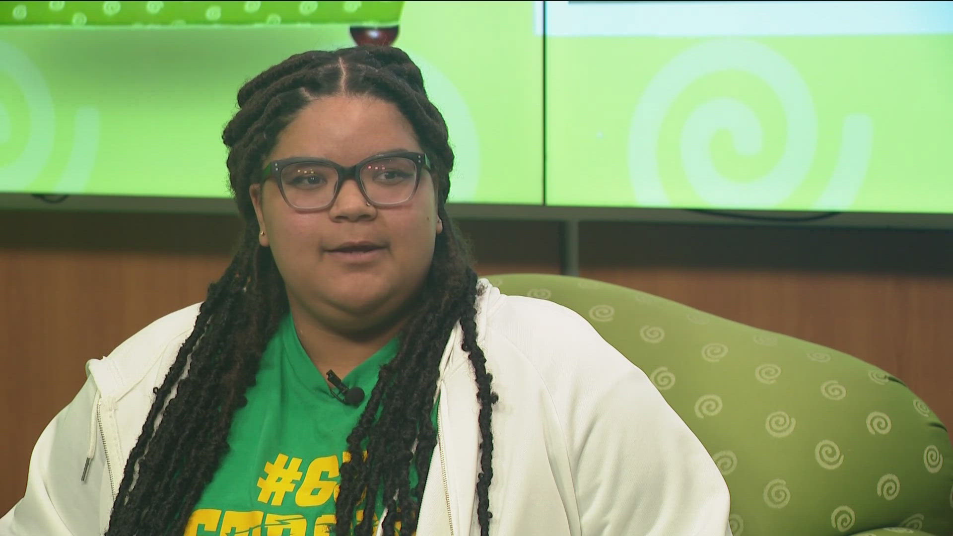 Sarae's story continues because of Lukas' gift of life | Donate Life Green Chair Sit-in 2025 ...