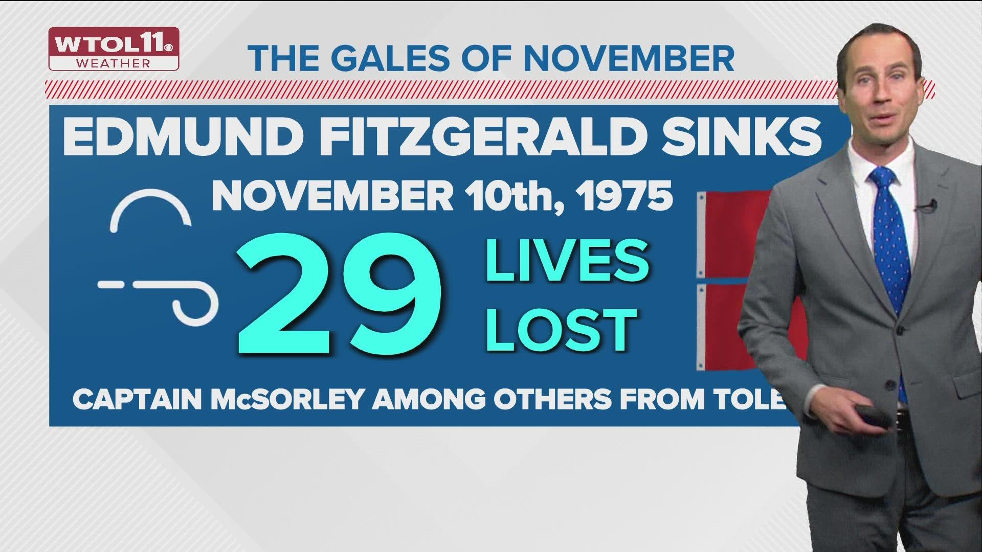 The sinking of the SS Edmund Fitzgerald, 47 years later | wtol.com