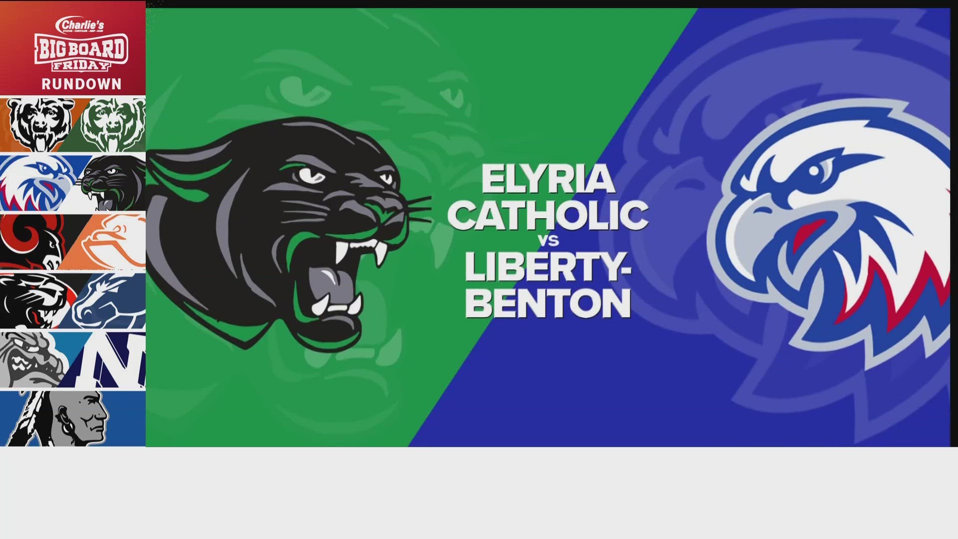 Big Board Friday Week 1: Elyria Catholic vs. Liberty-Benton | wtol.com