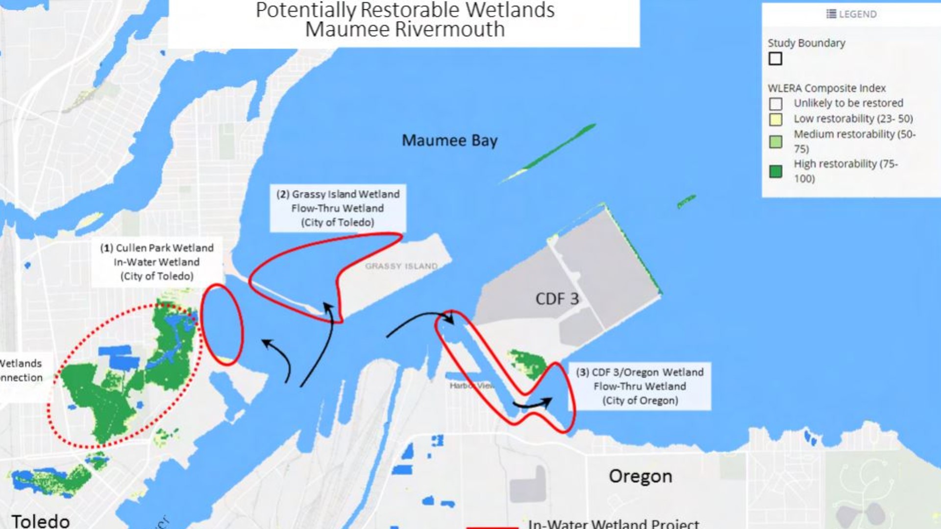 Officials tour Maumee River to see new wetlands projects | wtol.com