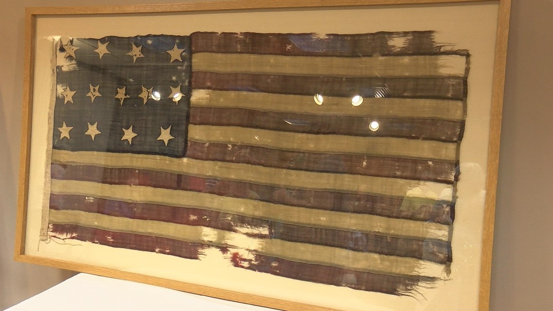 Revolutionary War era flag unveiled in Findlay | wtol.com