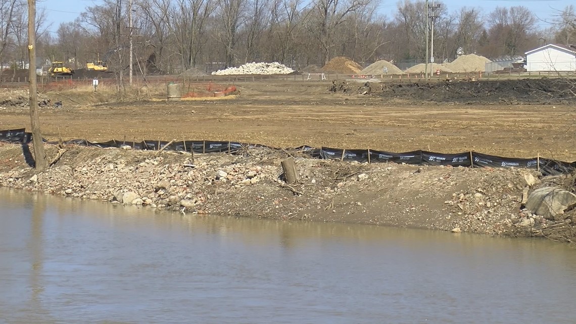 Blanchard River benching project | wtol.com