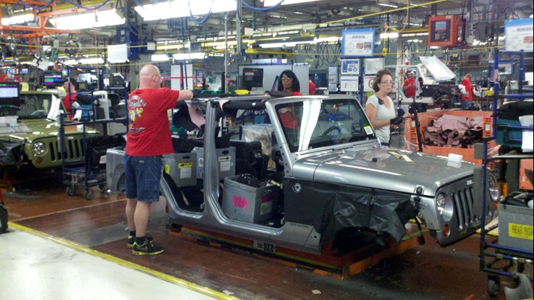 1 millionth Jeep Wrangler rolls off assembly line in Toledo | wtol.com