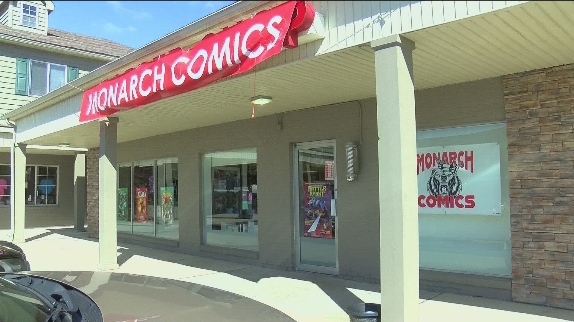 Monarch Comics, Colonial Village plaza construction manager share ...