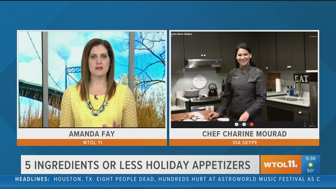 5 ingredients or less holiday appetizers | wtol.com
