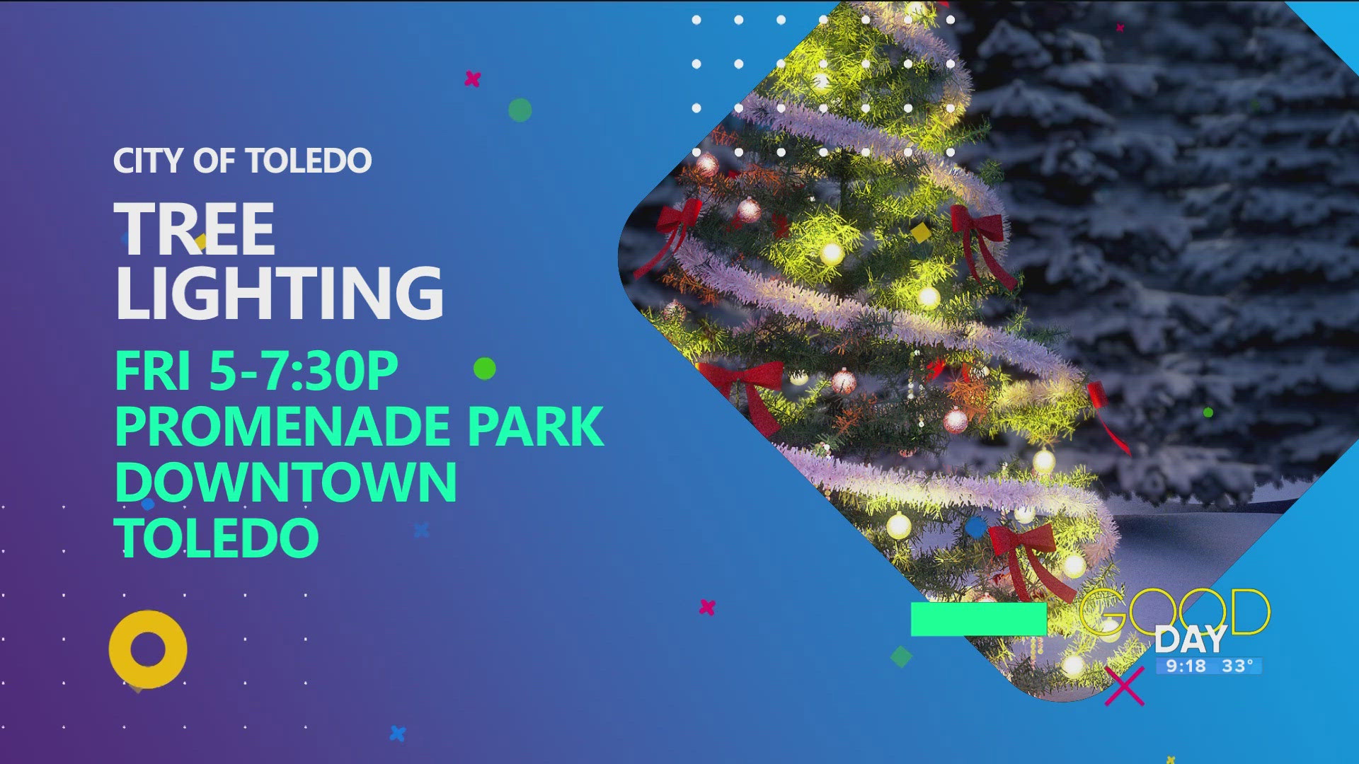 City of Toledo's Promenade Park Tree Lighting Ceremony is Friday | Good ...