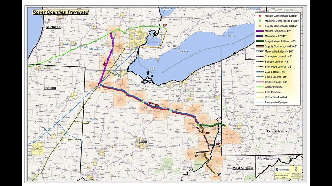 Ohio orders pipeline builder to clean up after its spills | wtol.com