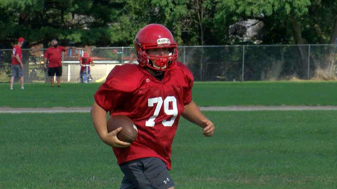 A touchdown to remember: A Cardinal Stritch football player scores with ...