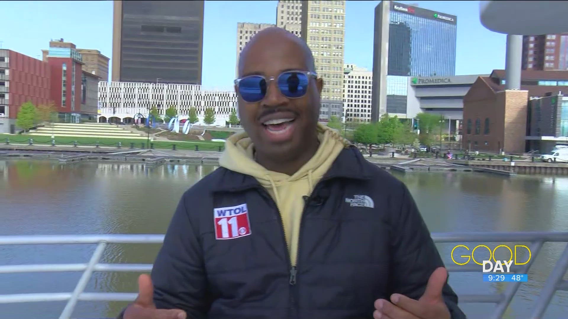 Ahoy! Steven gets his 'sea legs' aboard The Glass City Pearl | Good Day ...