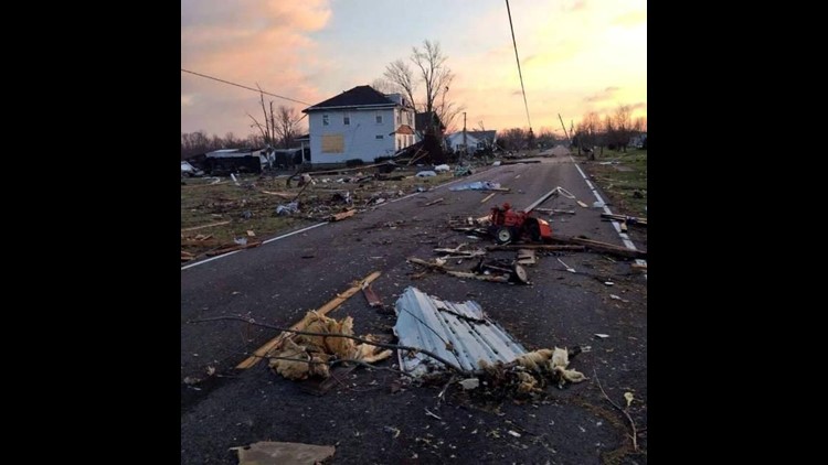 Strong winds damage church, homes in Cloverdale | wtol.com