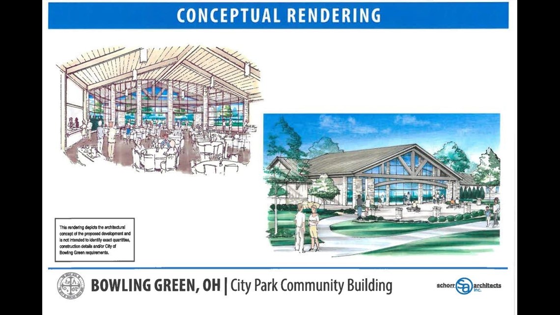 Bowling Green releases drawings for new building at BG City Park | wtol.com