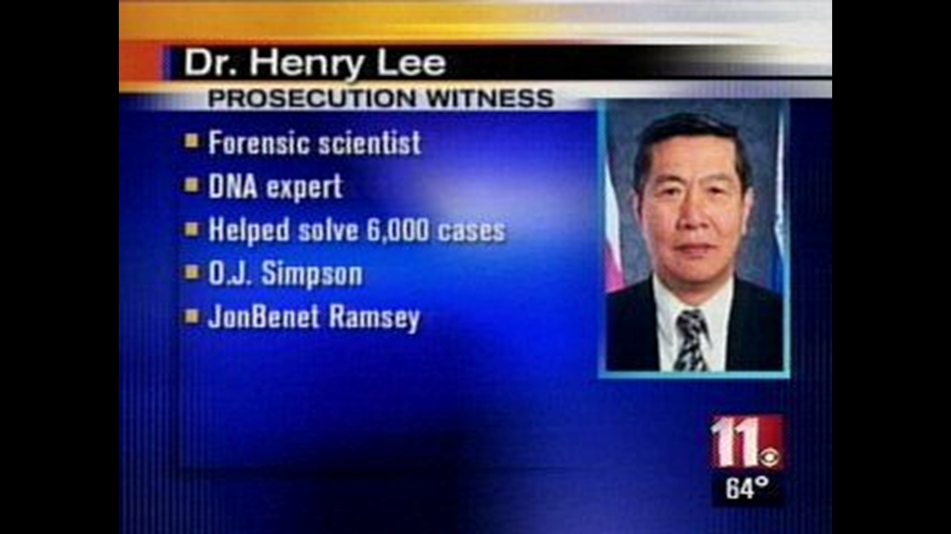 Dr. Henry Lee Testifies in Robinson Case | wtol.com