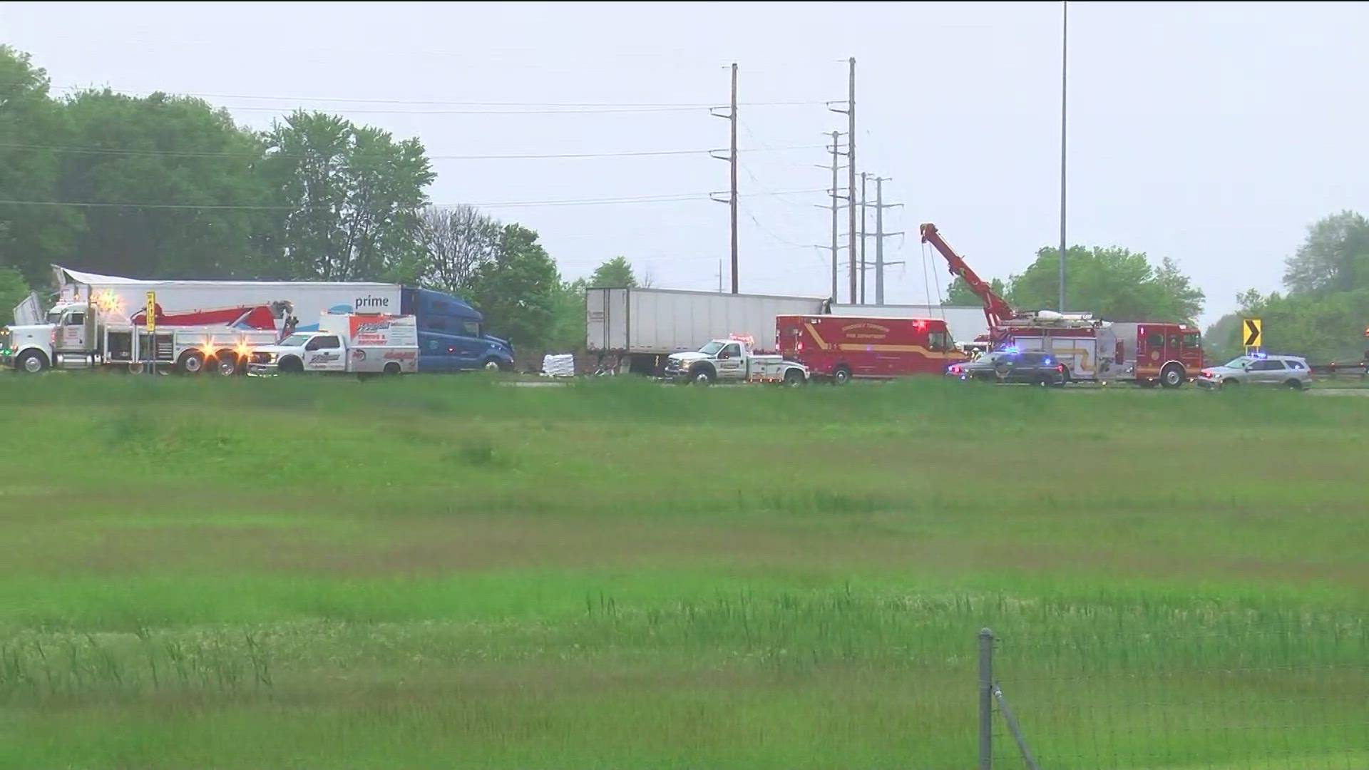 Crash involving 2 semis on Ohio Turnpike near Fremont | wtol.com