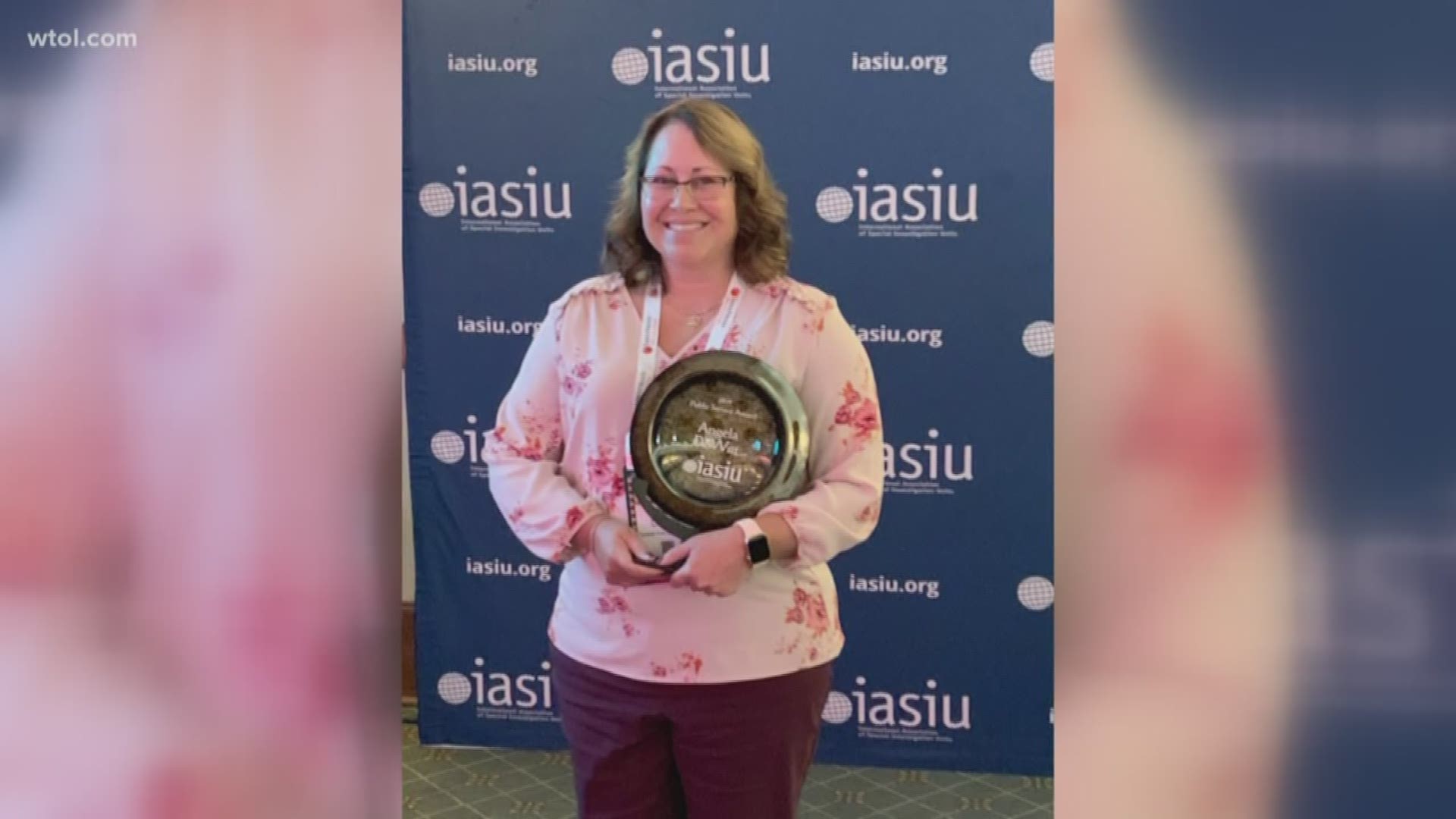 Toledo Fire Investigator Angie DeWitt wins national award | wtol.com