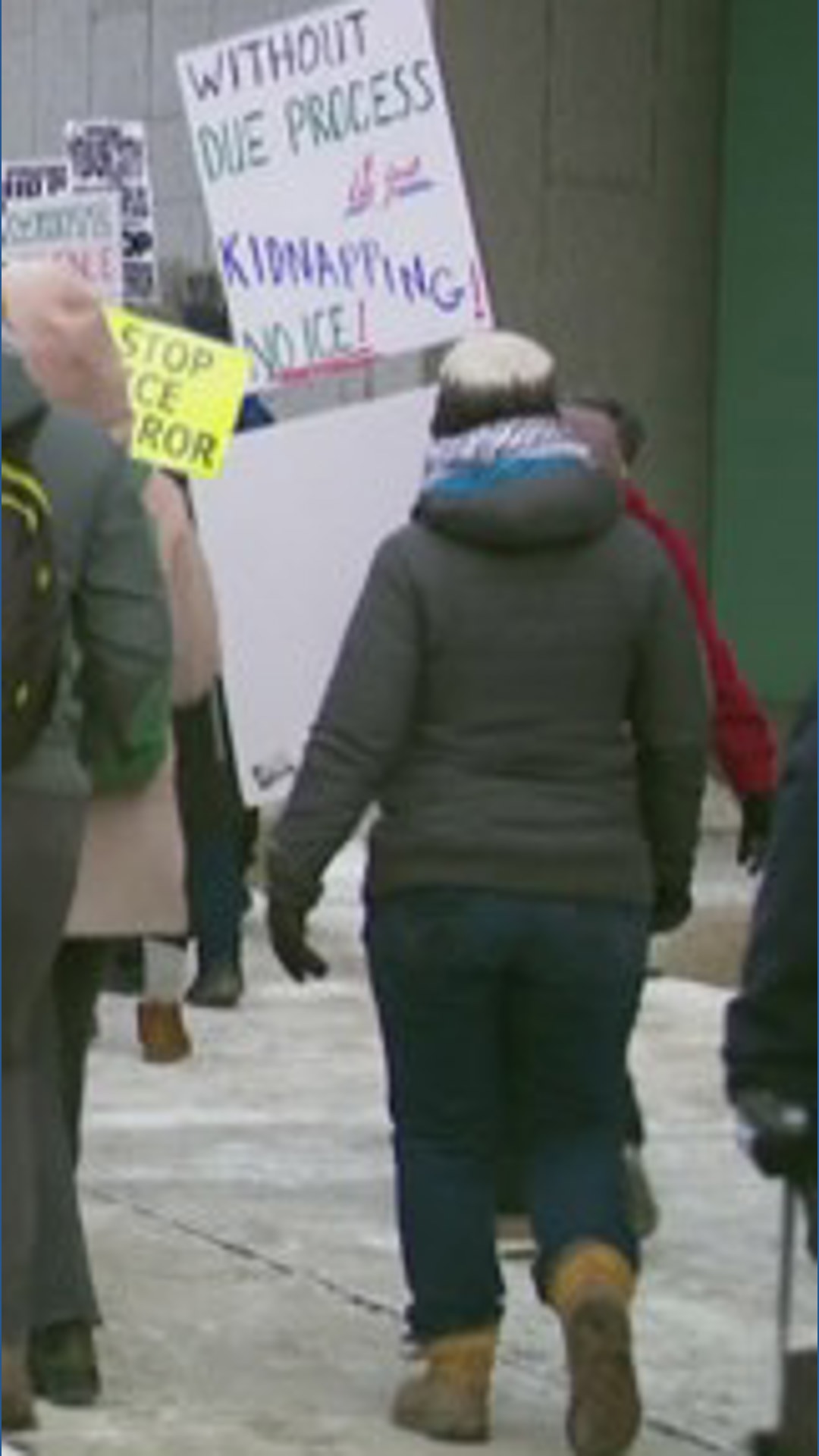 Dozens of people protest ICE in downtown Toledo Friday | wtol.com