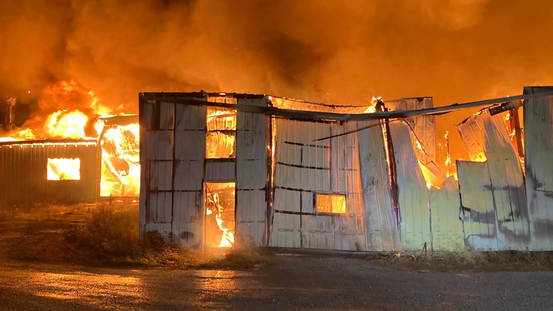 Seneca Tiles factory completely destroyed in overnight fire near ...