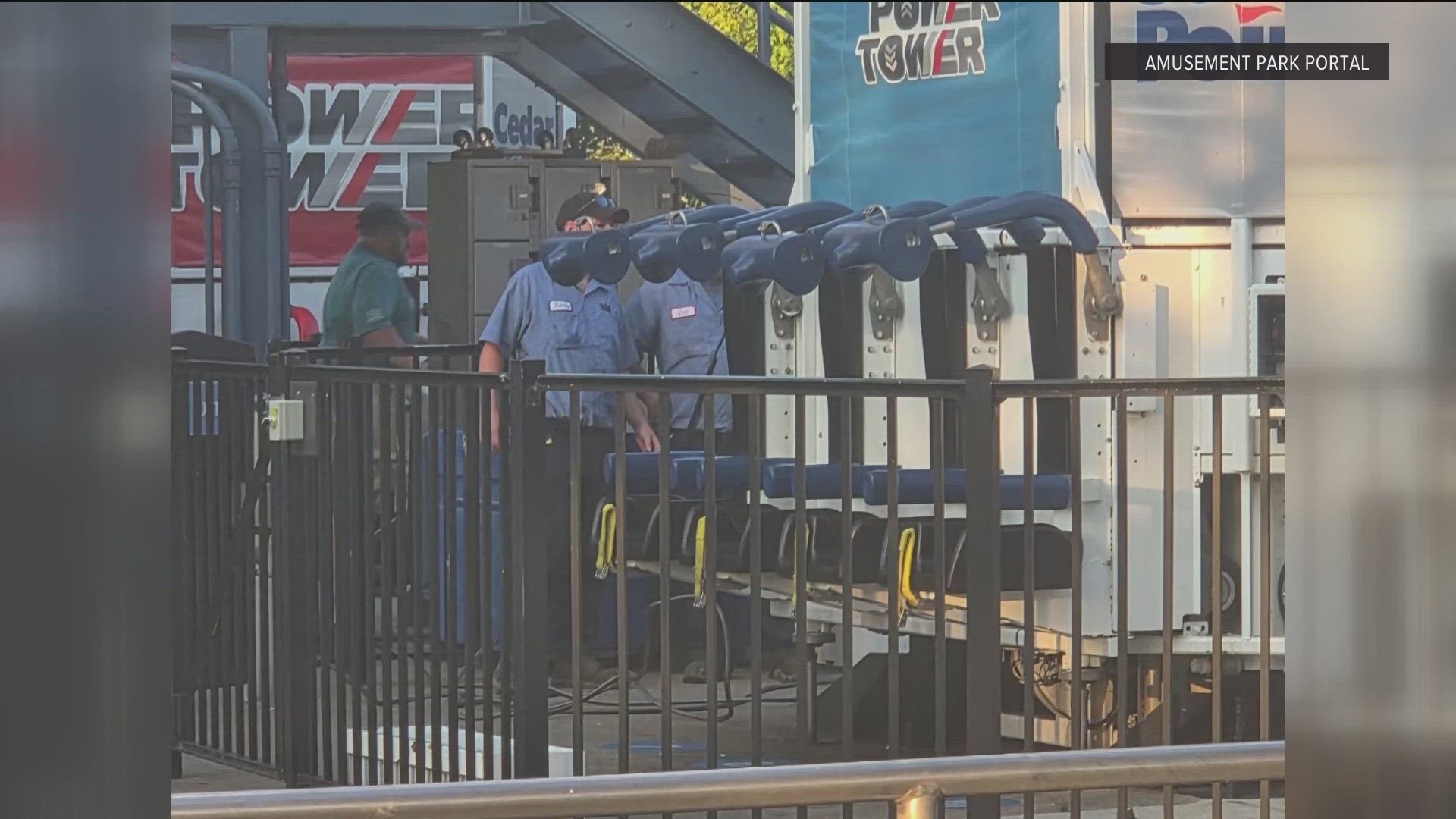 Cedar Point temporarily closes Power Tower ride after safety incident ...