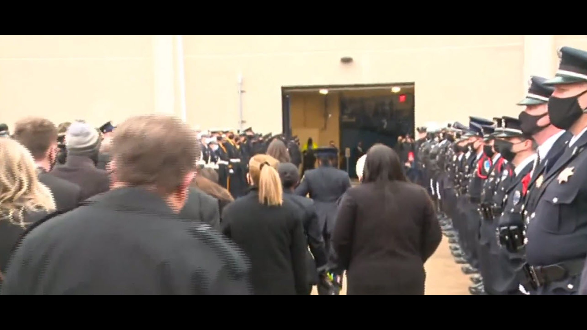 Police Officer Brandon Stalker being honored and laid to rest Tuesday ...