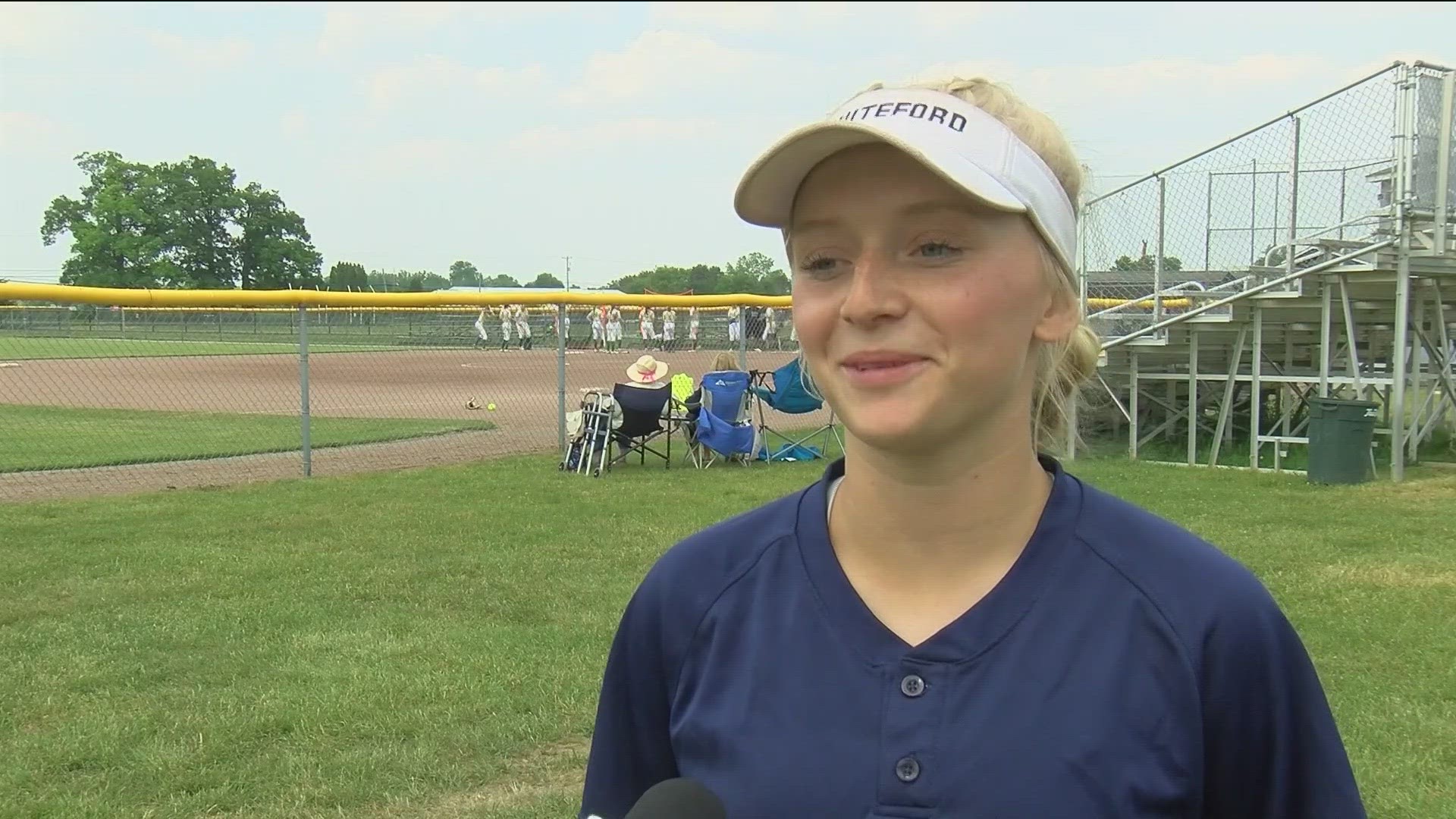 'Bring everything I can': Whiteford star pitches perfection during ...