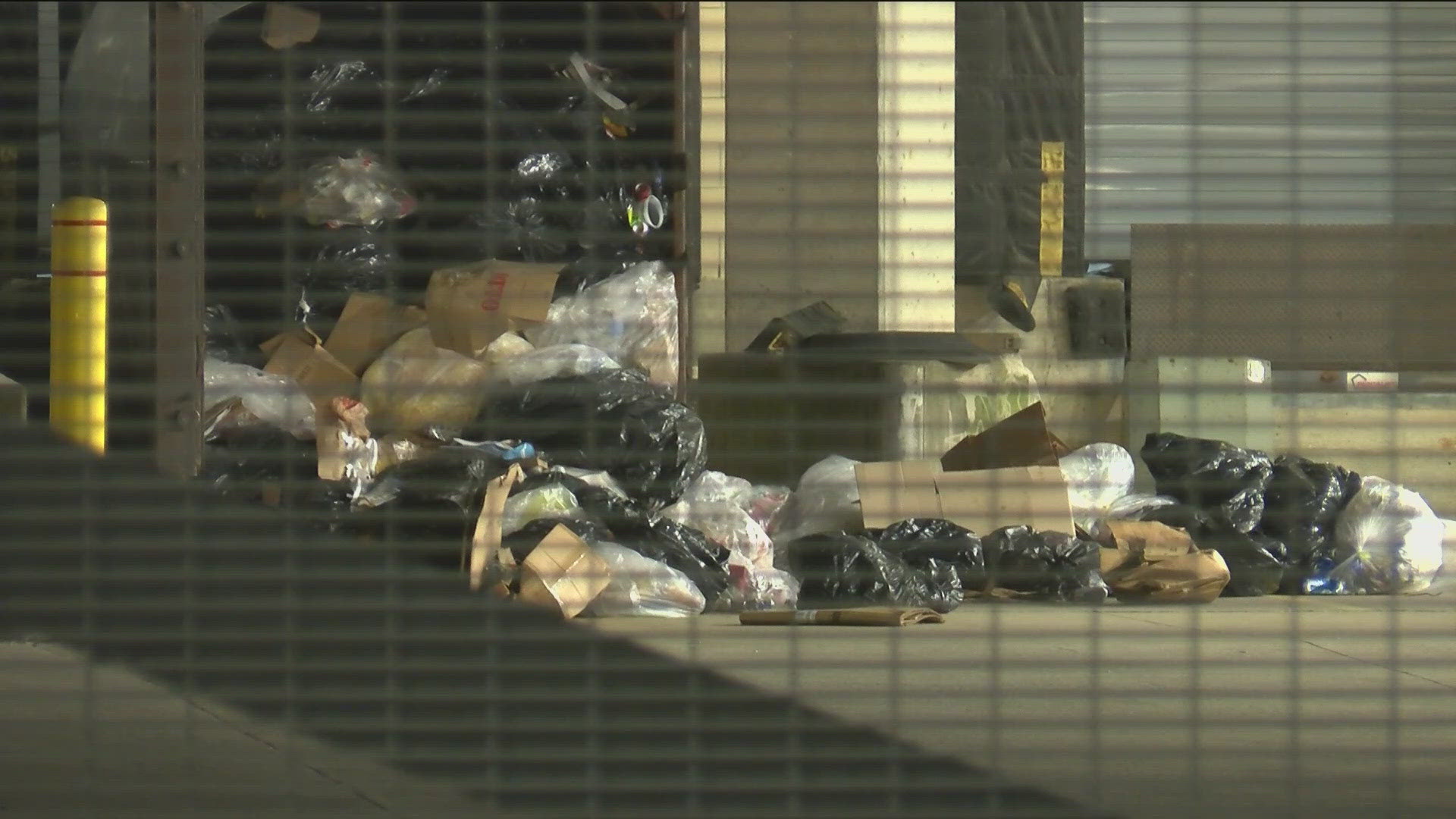 Man gets leg pinned in trash compactor outside Huntington Center in ...