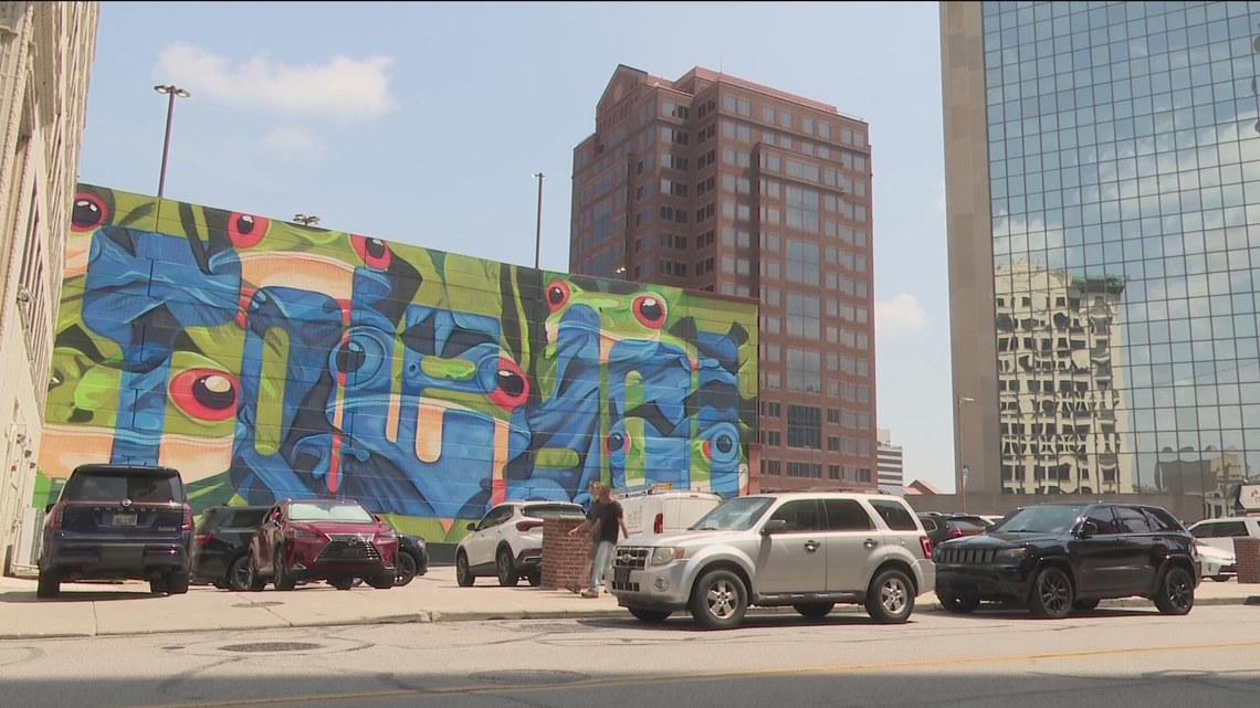 Mural artist gives update on latest Toledo project | wtol.com