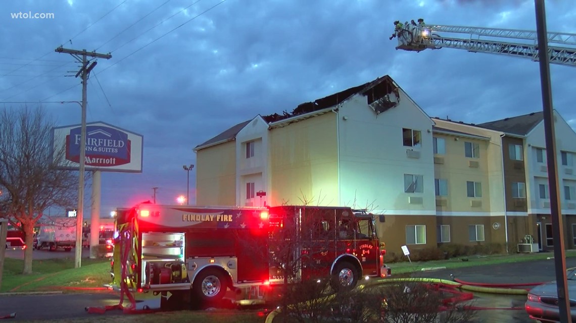Fire damages Fairfield Inn & Suites in Findlay, forcing guests to ...