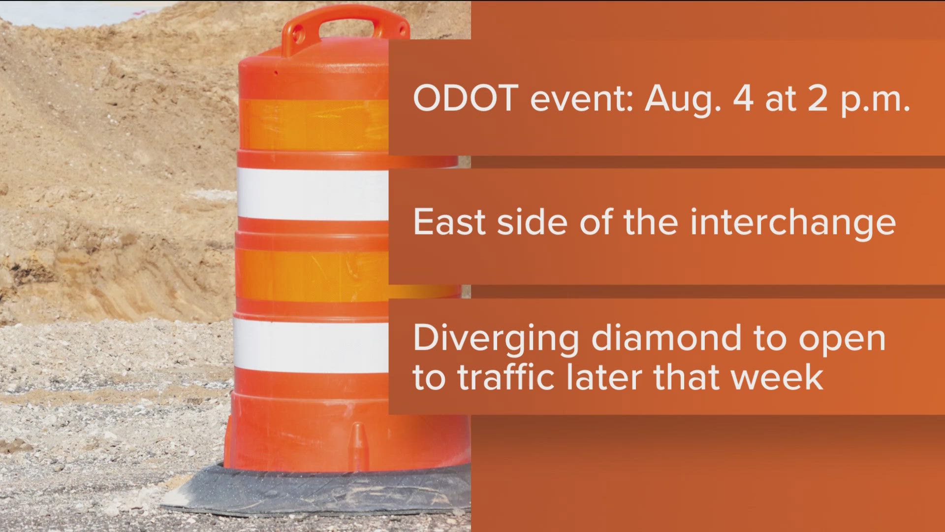 New I-475 and U.S. 20A interchange opens early August | wtol.com