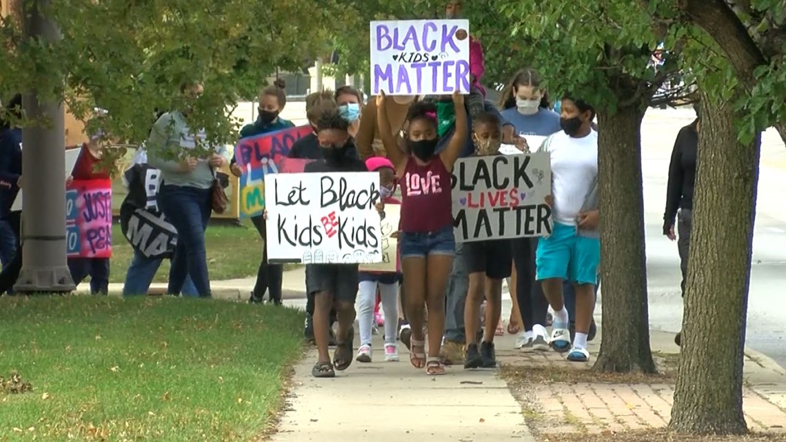 Kids (and parents) rally in support of BLM and for the importance of ...