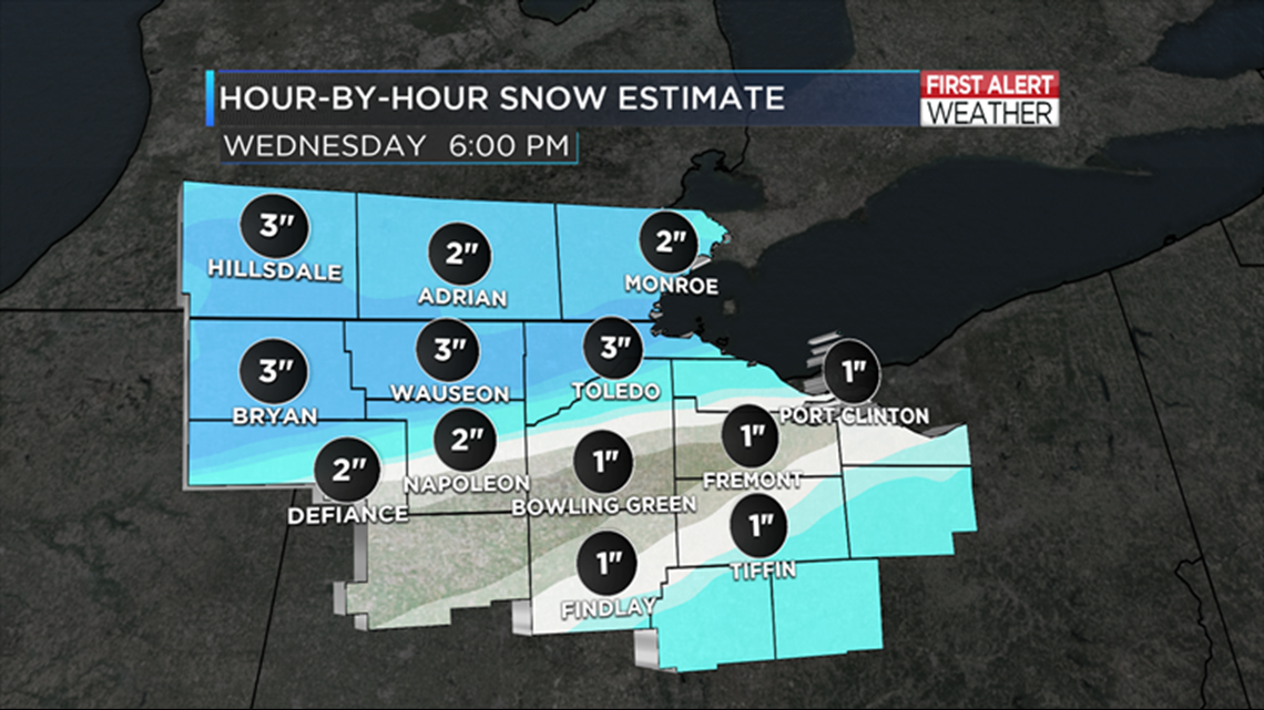 First Alert: More Snow Wednesday! | wtol.com