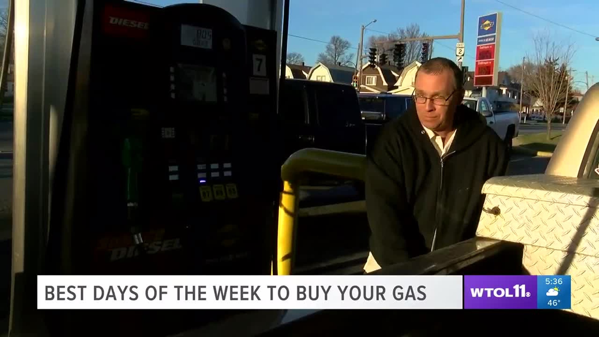 Filling your tank on certain days of the week can help you save at the ...