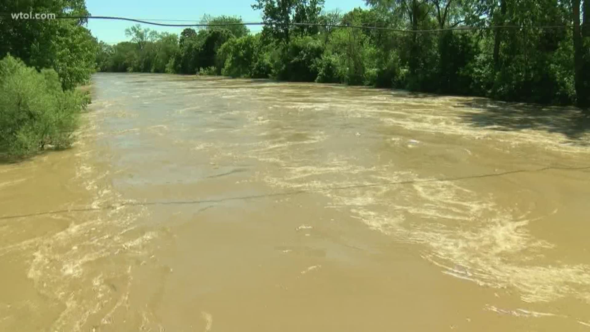 Portage Rivers enters moderate flood stage in Woodville | wtol.com