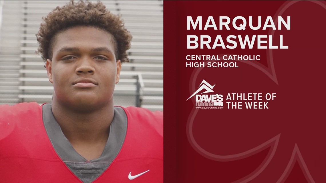 Athlete of the Week: Marquan Braswell of Central Catholic High School ...