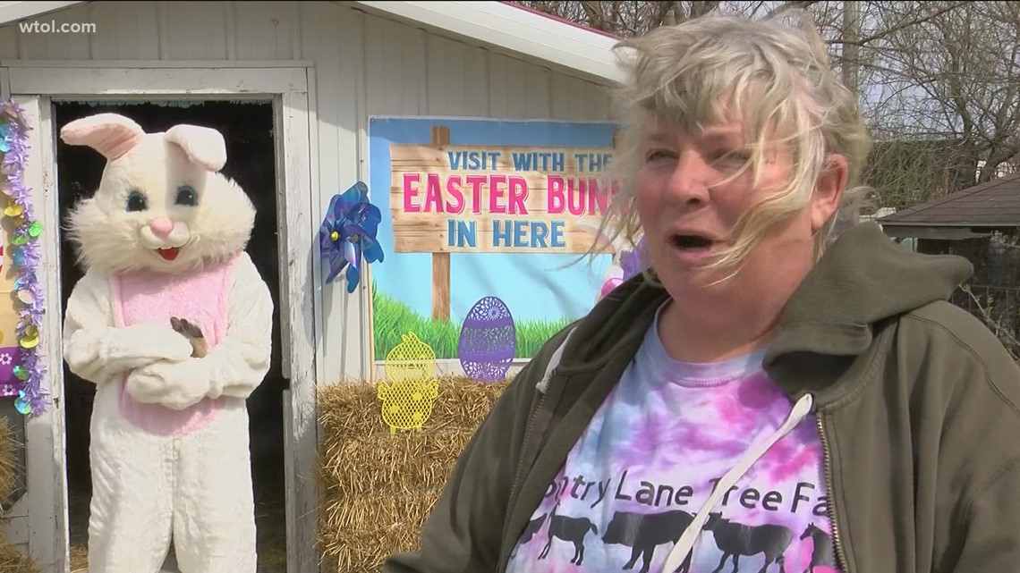 Meet the Easter Bunny At Country Lane Tree Farm in Genoa | wtol.com