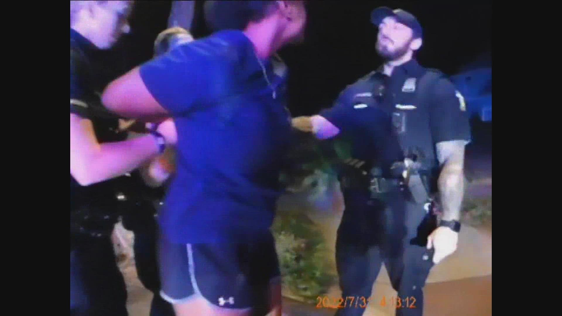 Toledo Police Release Body Cam Of Olympic Boxer Oshae Jones Arrest