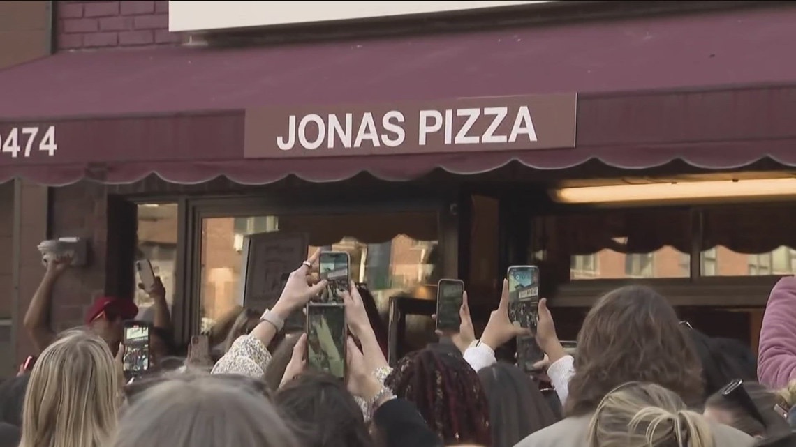 Jonas Brothers 20th anniversary celebration stops at New York City ...