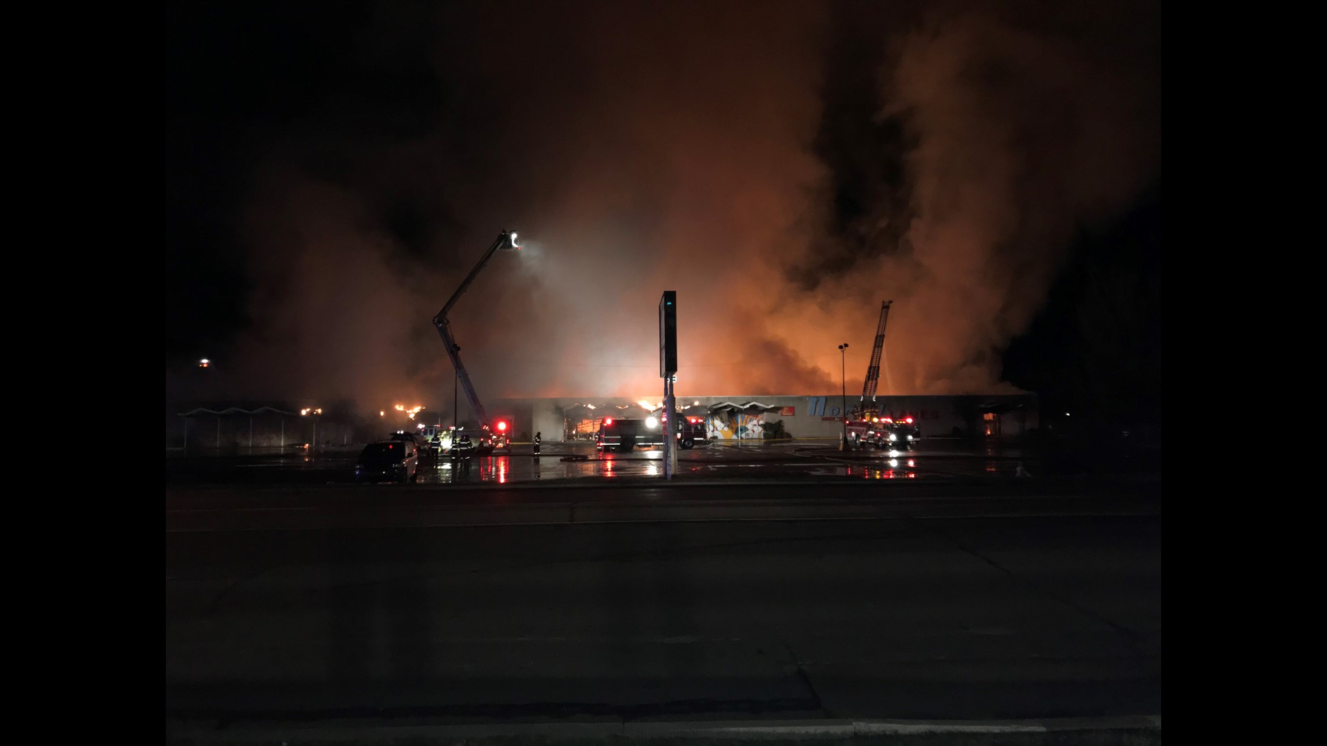 ATF Detroit assisting Monroe fire, police in Nortel Lanes fire | wtol.com