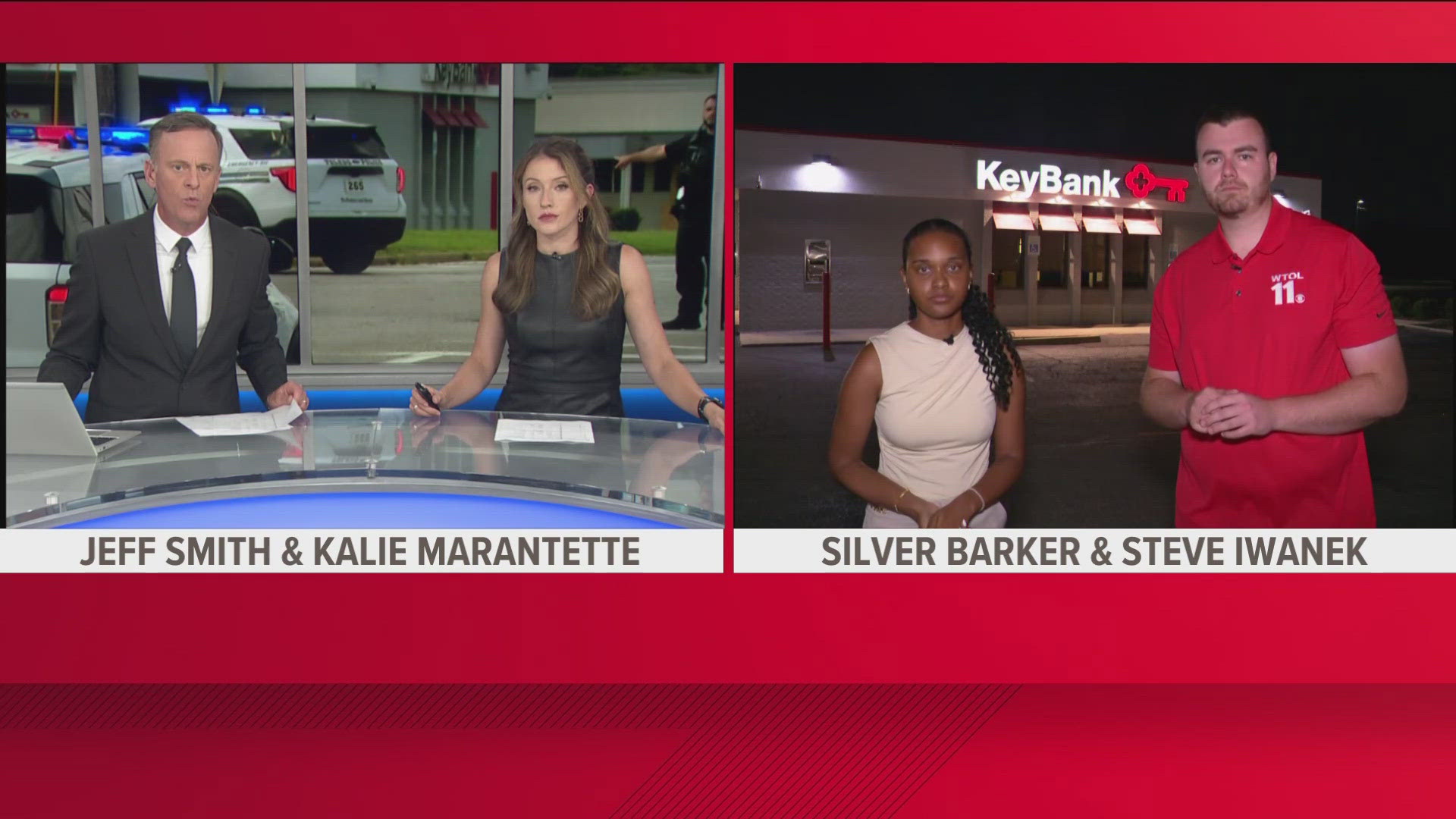 Witnesses describe chaotic scene of Point Place KeyBank robbery | wtol.com