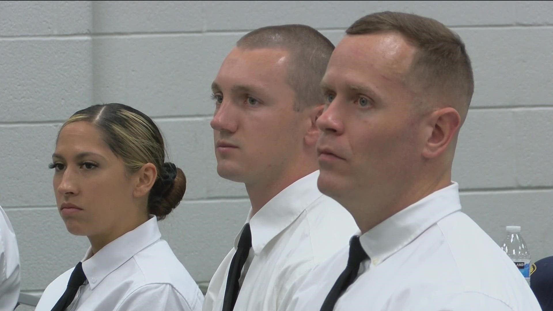 New Toledo Police Academy class graduates | wtol.com
