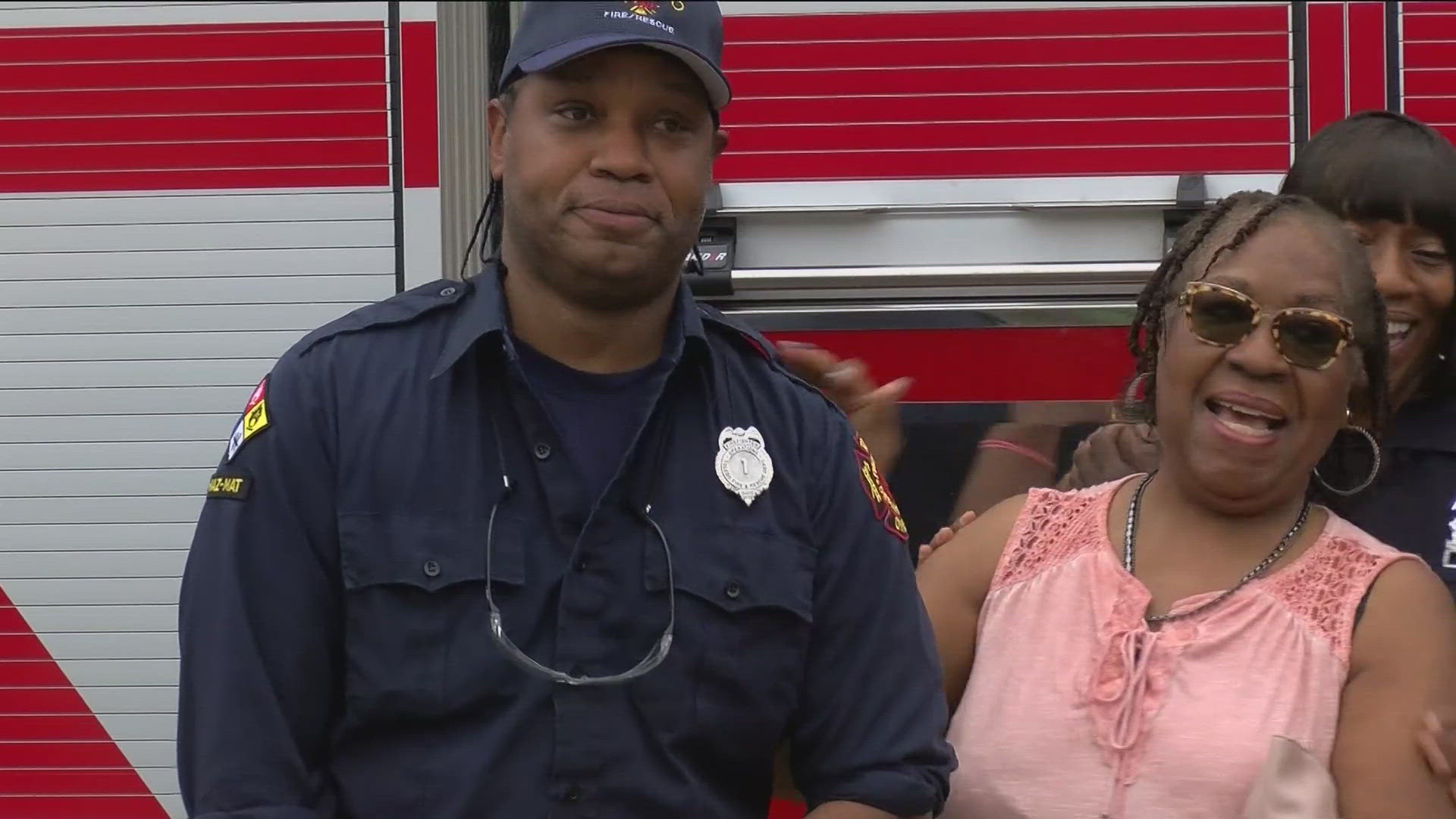 Toledo firefighter awarded badge No. 1 | wtol.com