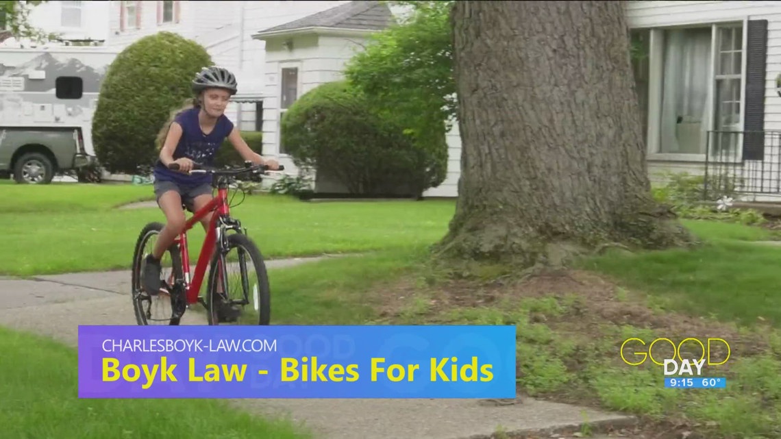 Boyk Law continues tradition of Bikes for Kids | Good Day on WTOL 11 ...