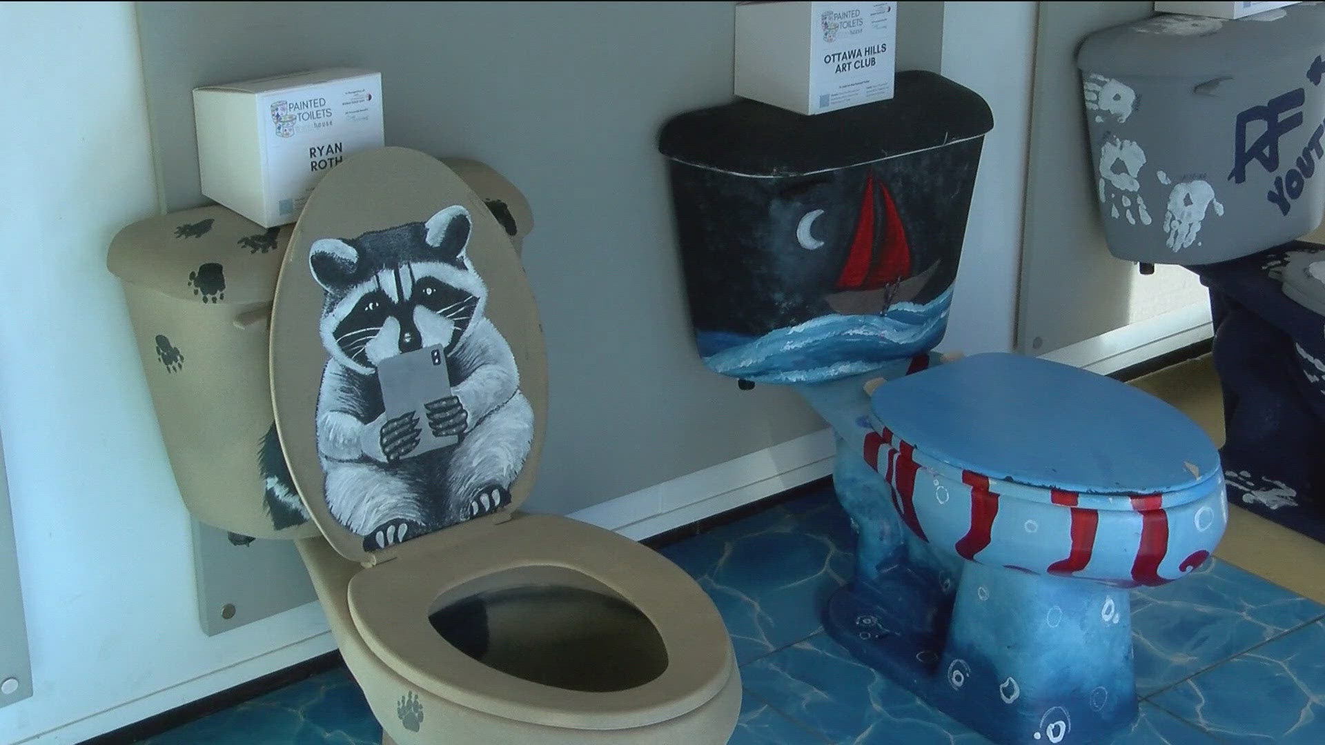 Waterhouse Kitchen and Bath in Perrysburg kicks off Painted Toilets ...