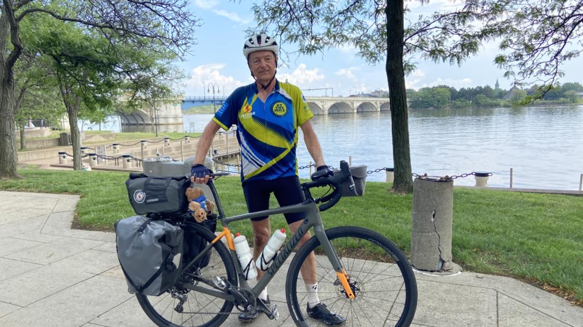 Leukemia survivor bikes thousands of miles | wtol.com