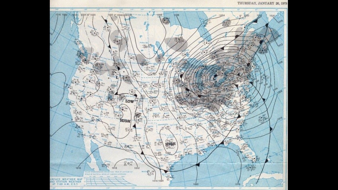 Relive '78: A look at the weather maps | wtol.com