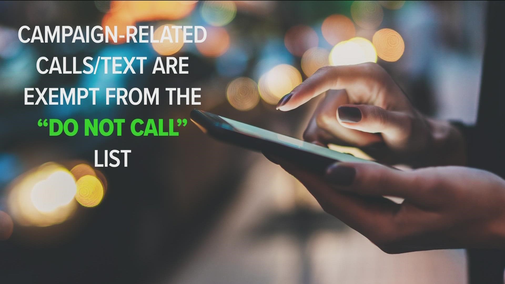 VERIFY | How are political-related calls and texts regulated? | wtol.com