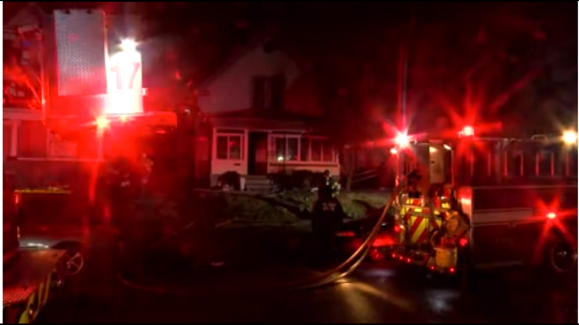 Crews battle overnight 'suspicious' fire in central Toledo | wtol.com