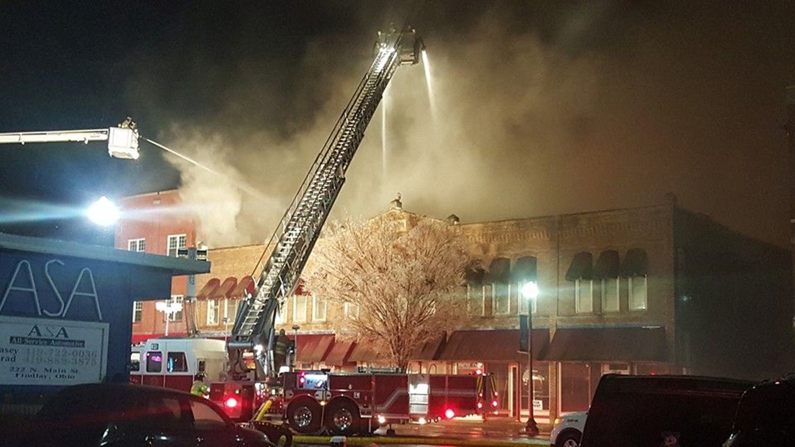 Investigation into Downtown Findlay fire continues | wtol.com