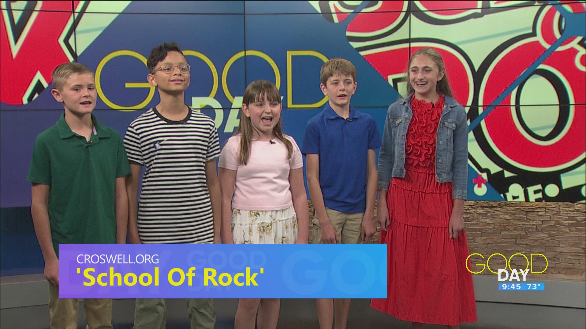 Croswell 'School of Rock' cast rocks out on Good Day | Good Day on WTOL ...