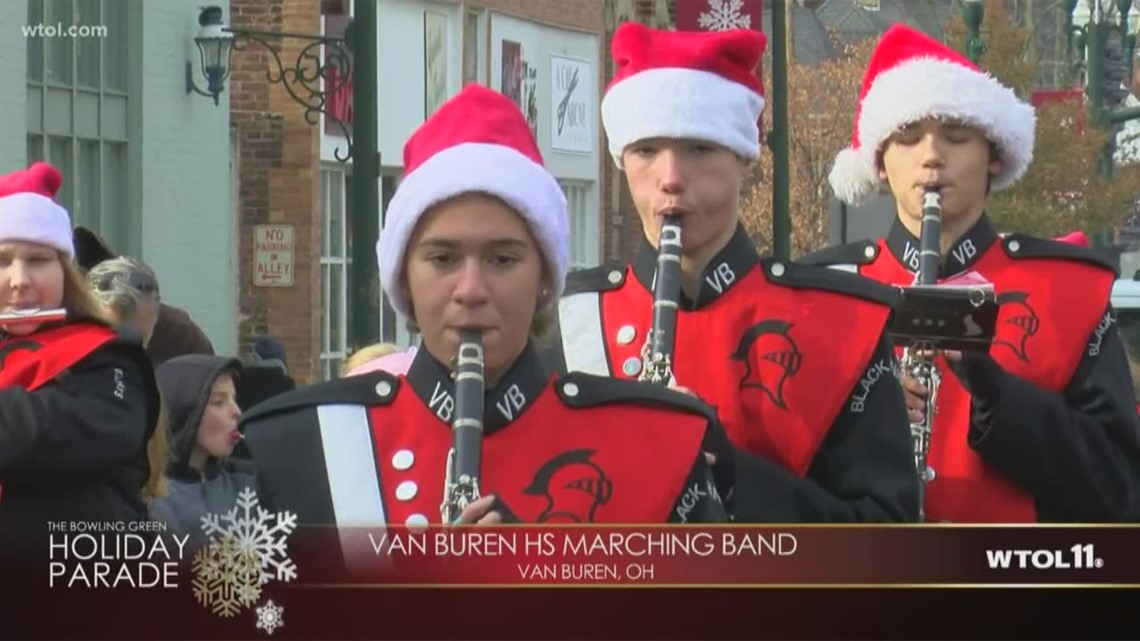 Bowling Green Holiday Parade - Van Buren High School marching band ...
